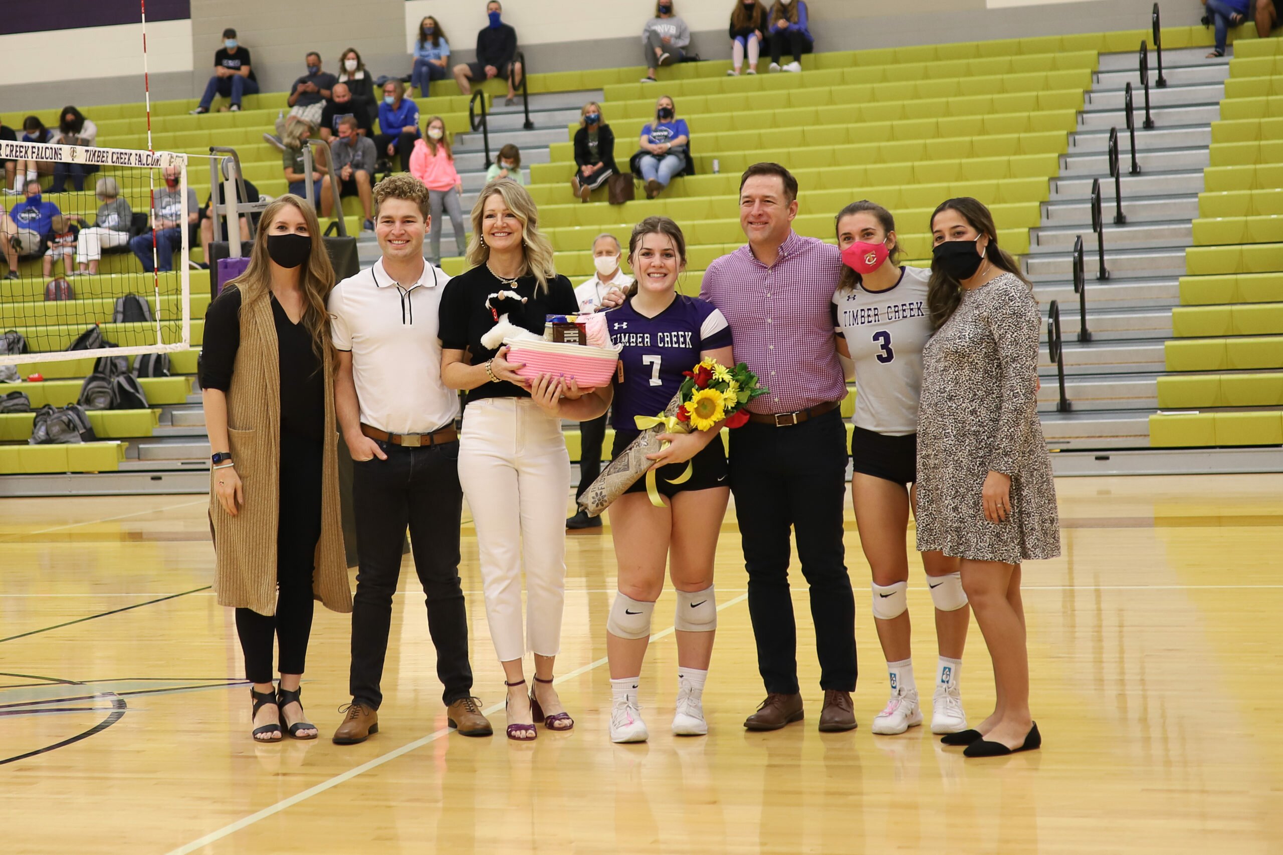 PHOTOS: Varsity Volleyball Battles Byron on Senior Night | Timber Creek ...