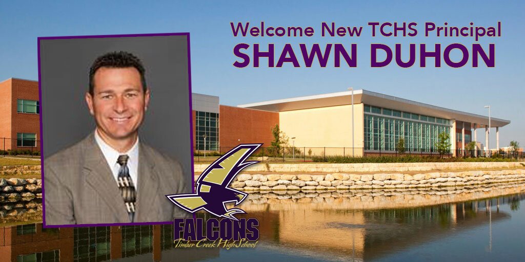 Shawn Duhon Named New TCHS Principal - Timber Creek Talon